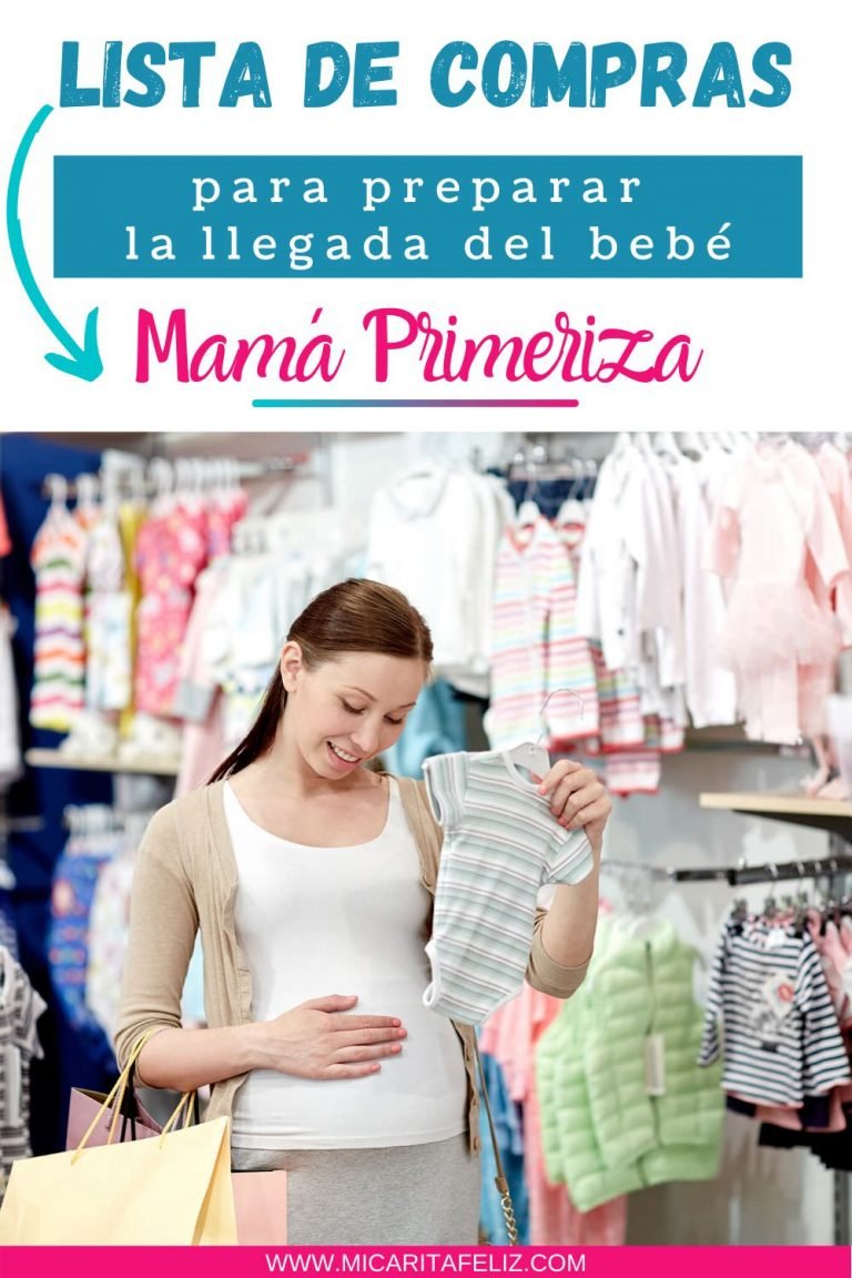 Lista De Compras Básicas Para Preparar La Llegada De Un Bebé